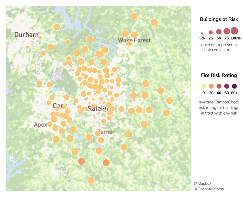 Raleigh, North Carolina Climate Change Risks and Hazards: Heat ...