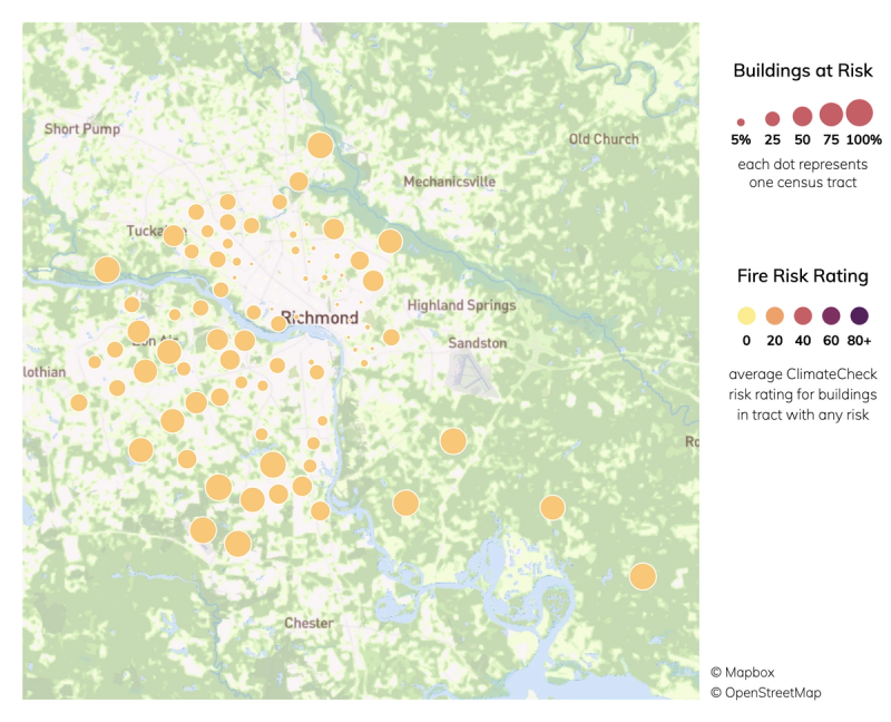 Richmond, Virginia Climate Change Risks and Hazards: Heat ...