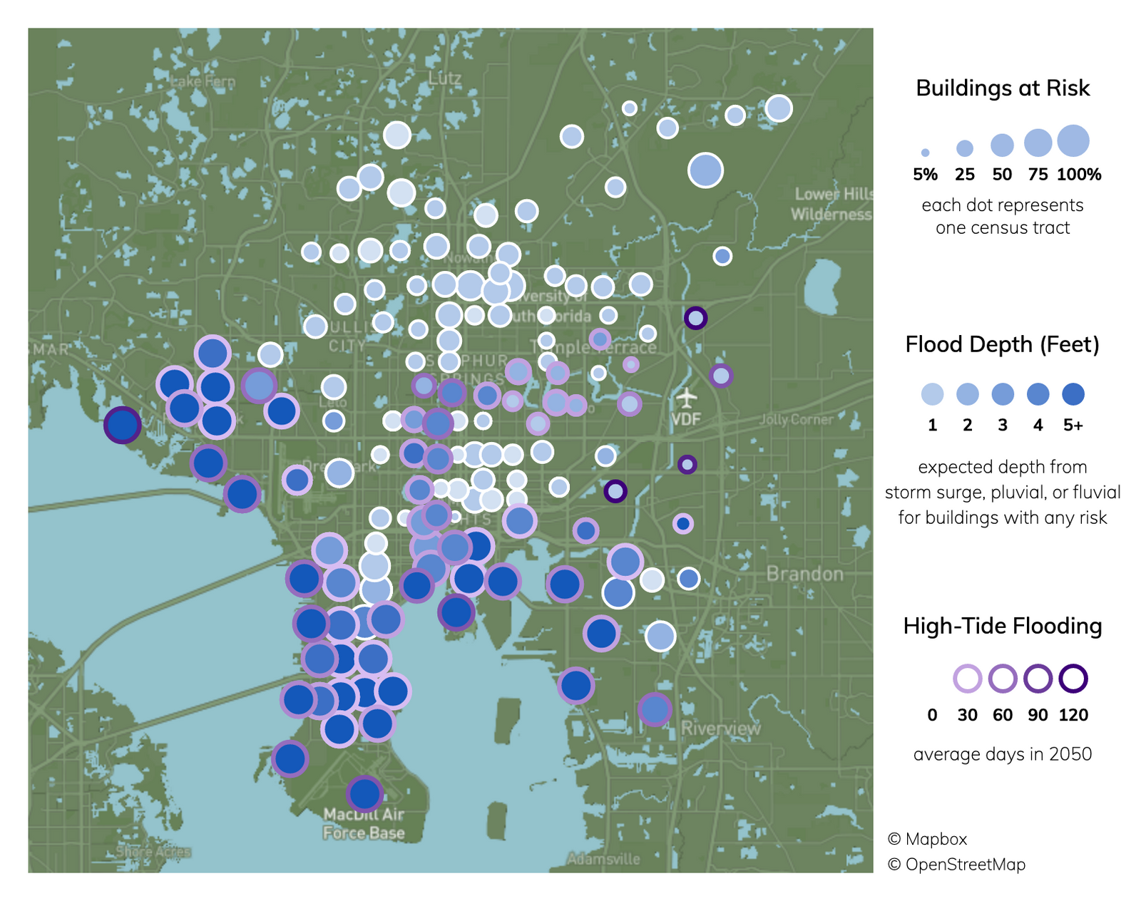 Tampa, Florida Climate Change Risks and Hazards: Heat, Precipitation ...