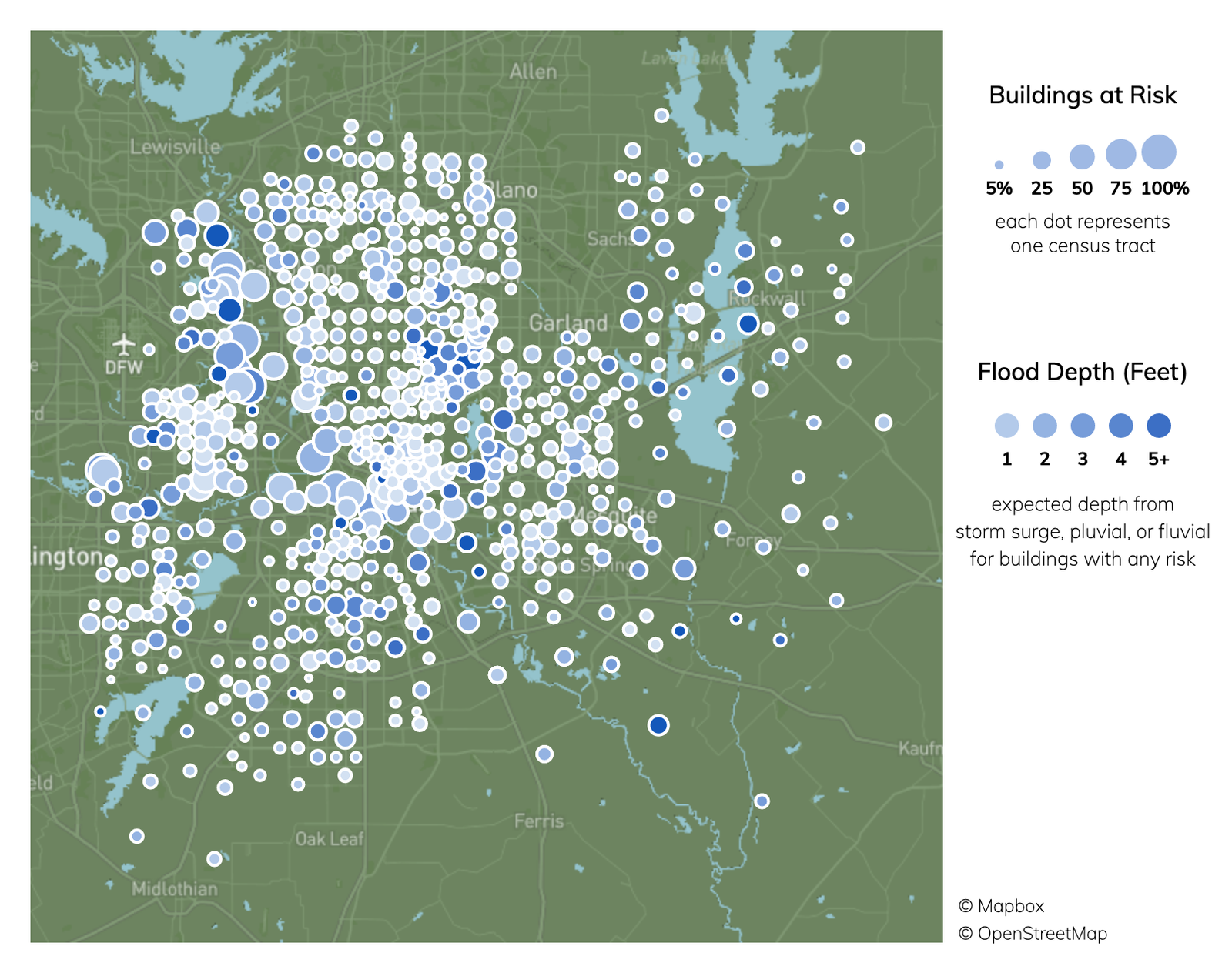Dallas, Texas Climate Change Risks and Hazards: Heat, Drought ...