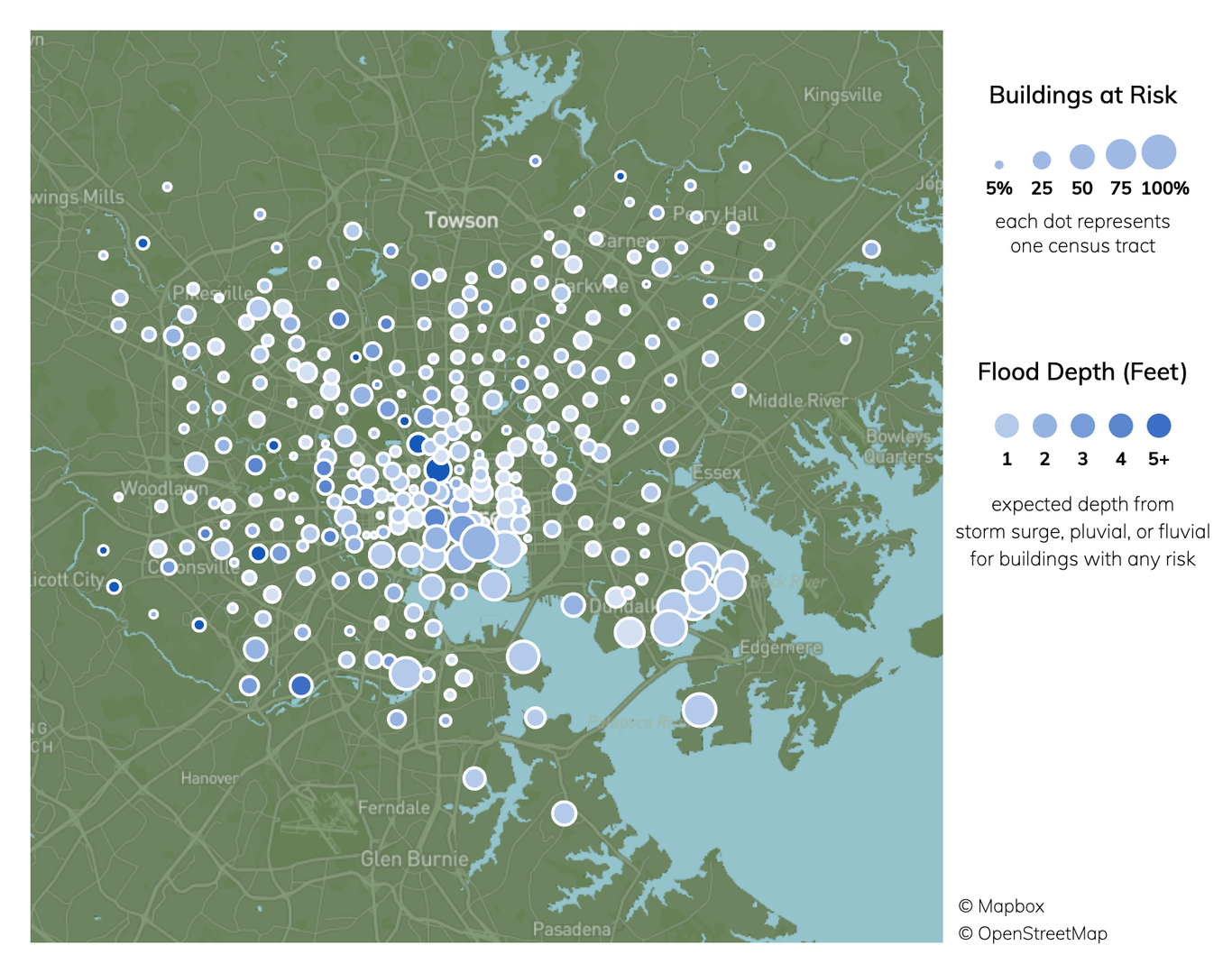 Baltimore, Maryland Climate Change Risks and Hazards: Precipitation ...