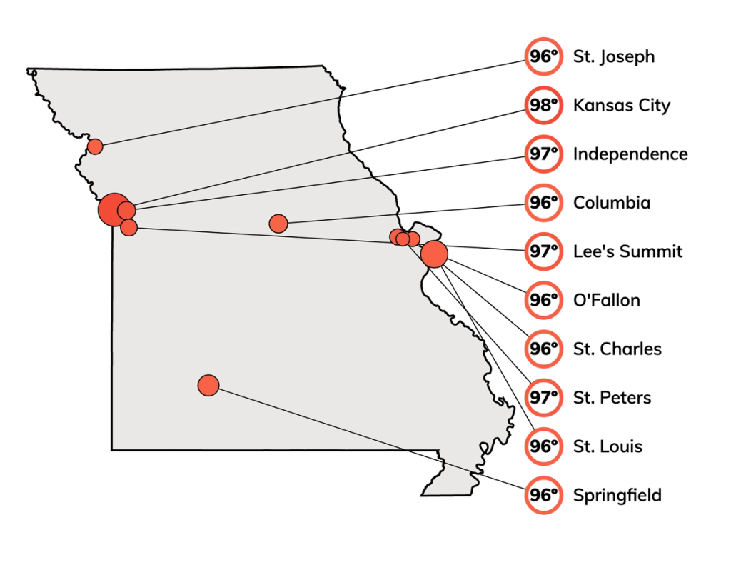 Top Missouri Climate Change Risks: Heat, Precipitation, Fire / ClimateCheck