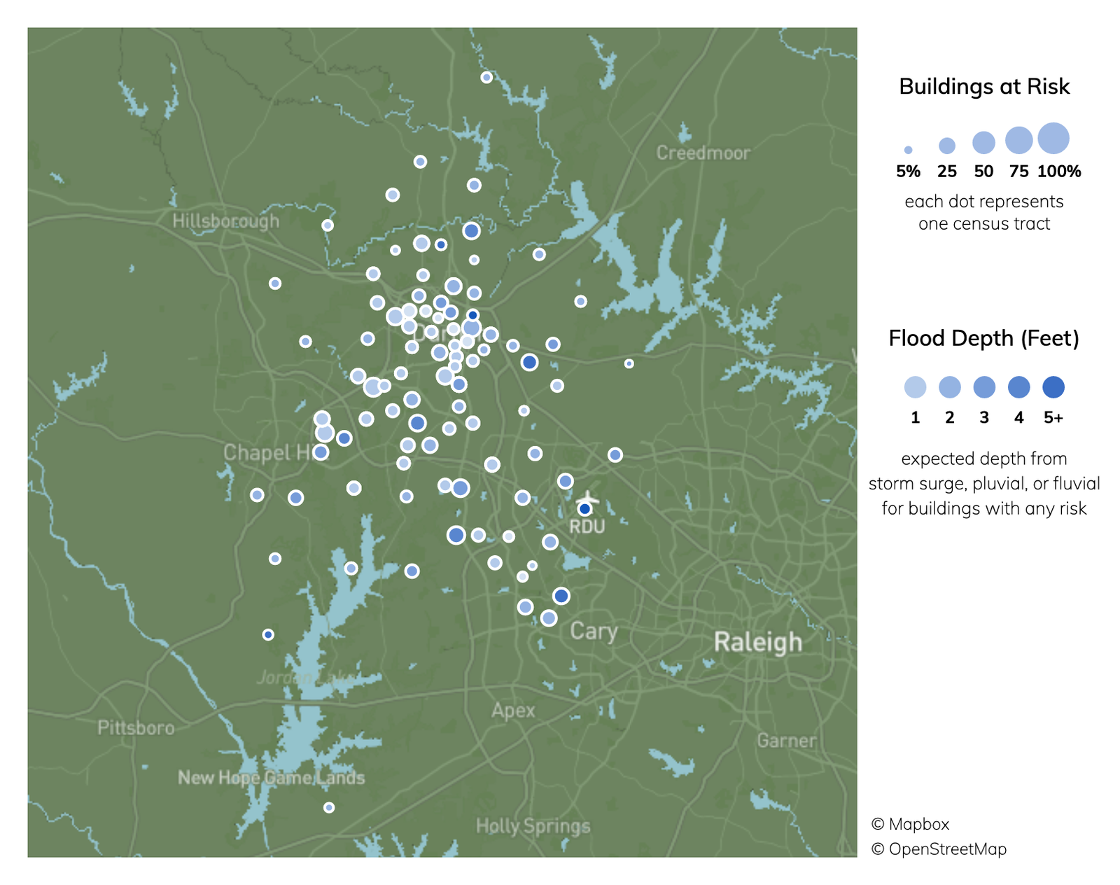 Durham, North Carolina Climate Change Risks and Hazards: Precipitation ...