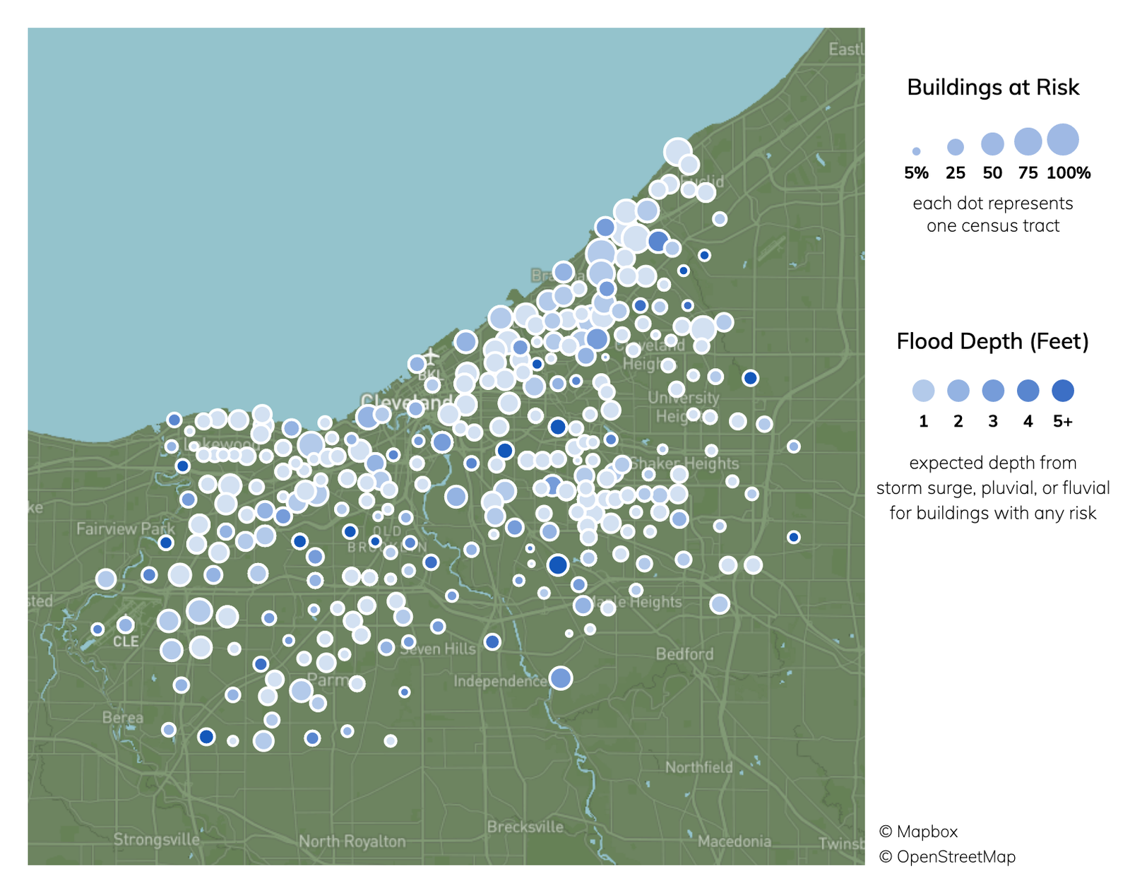 Cleveland, Ohio Climate Change Risks and Hazards: Heat, Precipitation ...