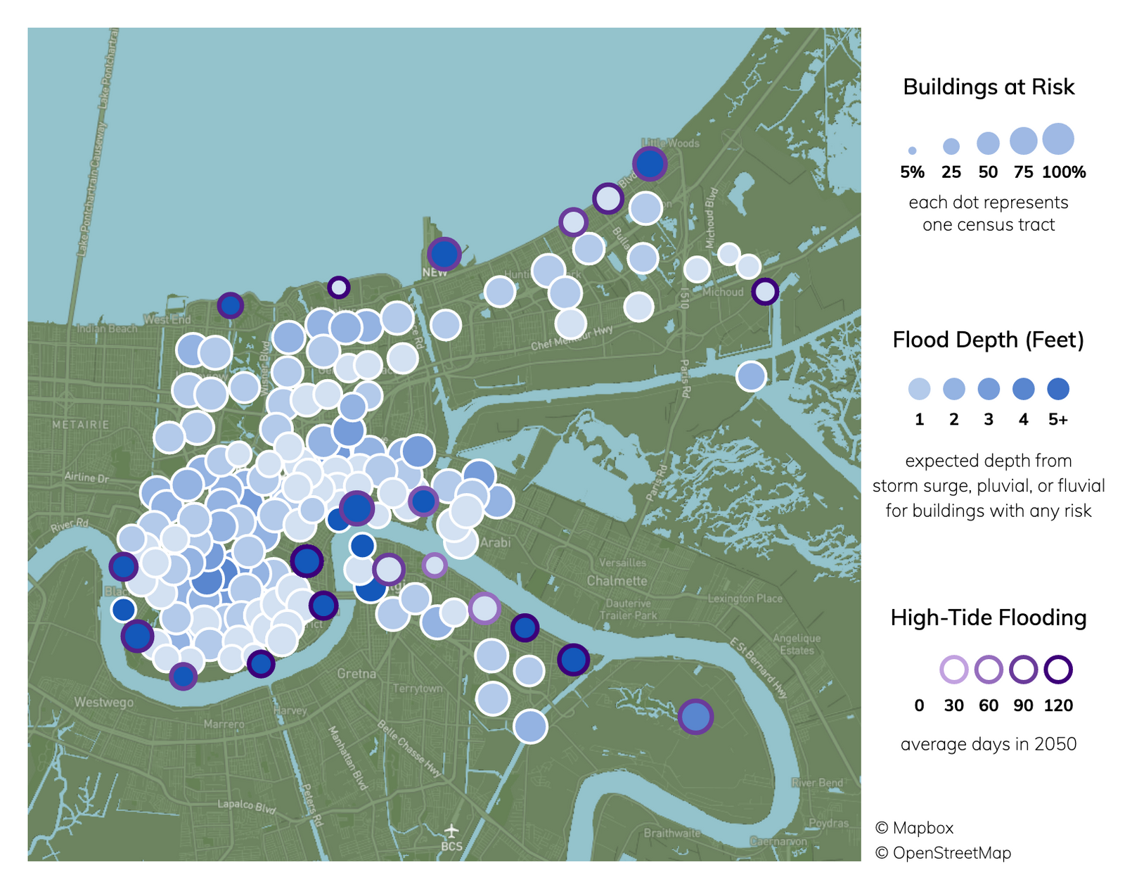 New Orleans, Louisiana Climate Change Risks and Hazards: Heat ...