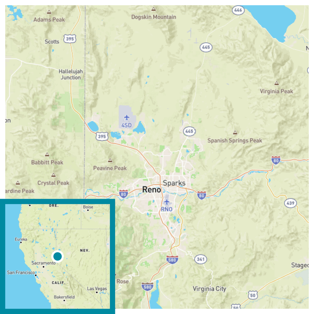 Reno, Nevada Climate Change Risks and Hazards: Fire, Heat / ClimateCheck