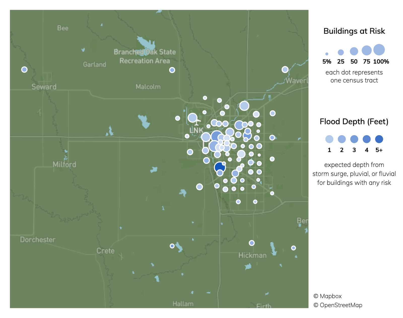 Lincoln, Nebraska Climate Change Risks and Hazards: Heat, Precipitation ...