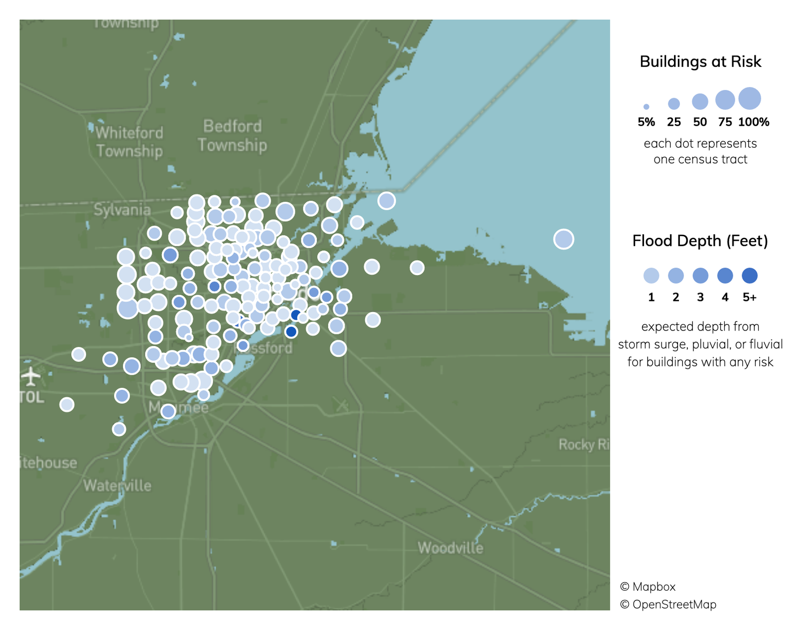 Toledo, Ohio Climate Change Risks and Hazards: Precipitation, Heat ...