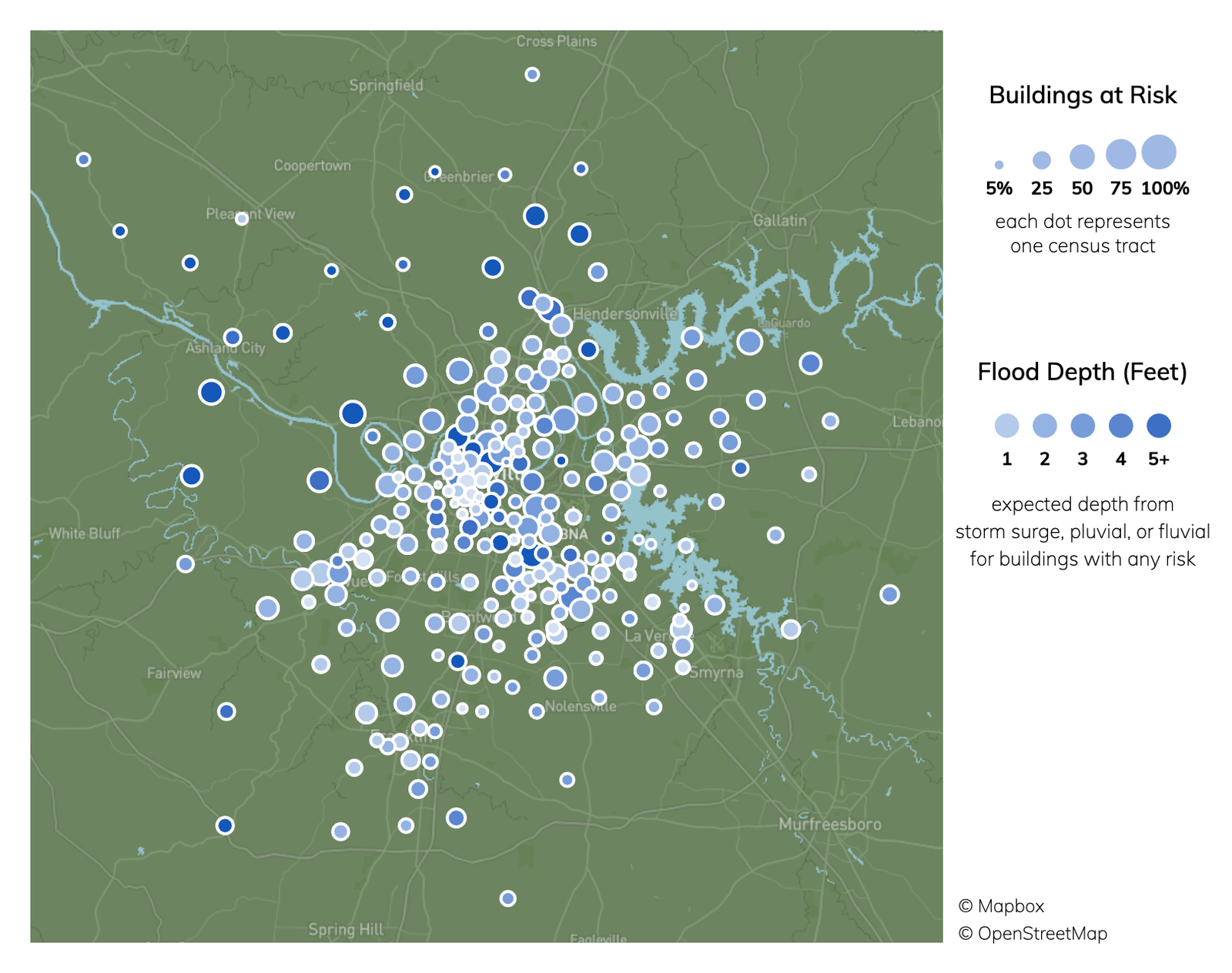Nashville, Tennessee Climate Change Risks and Hazards: Heat ...