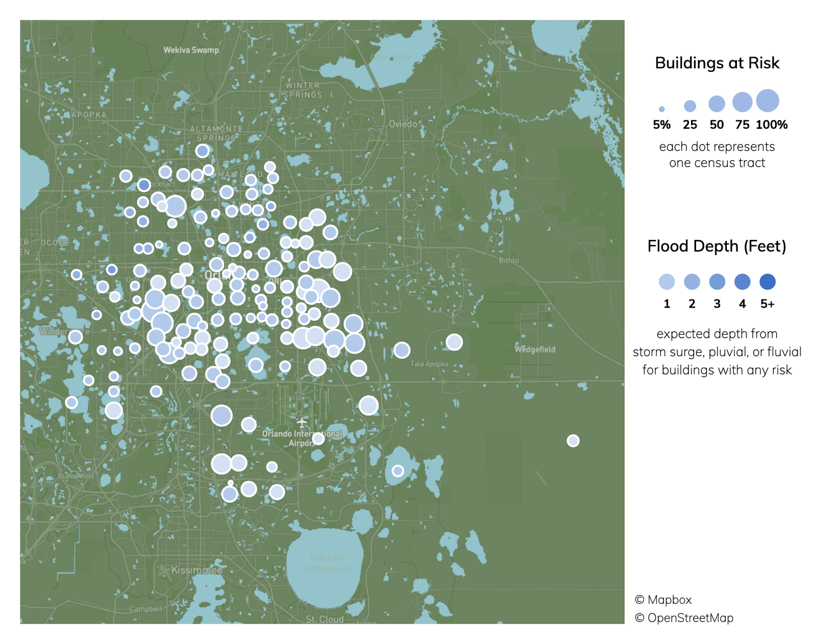 Orlando, Florida Climate Change Risks and Hazards: Heat, Precipitation ...