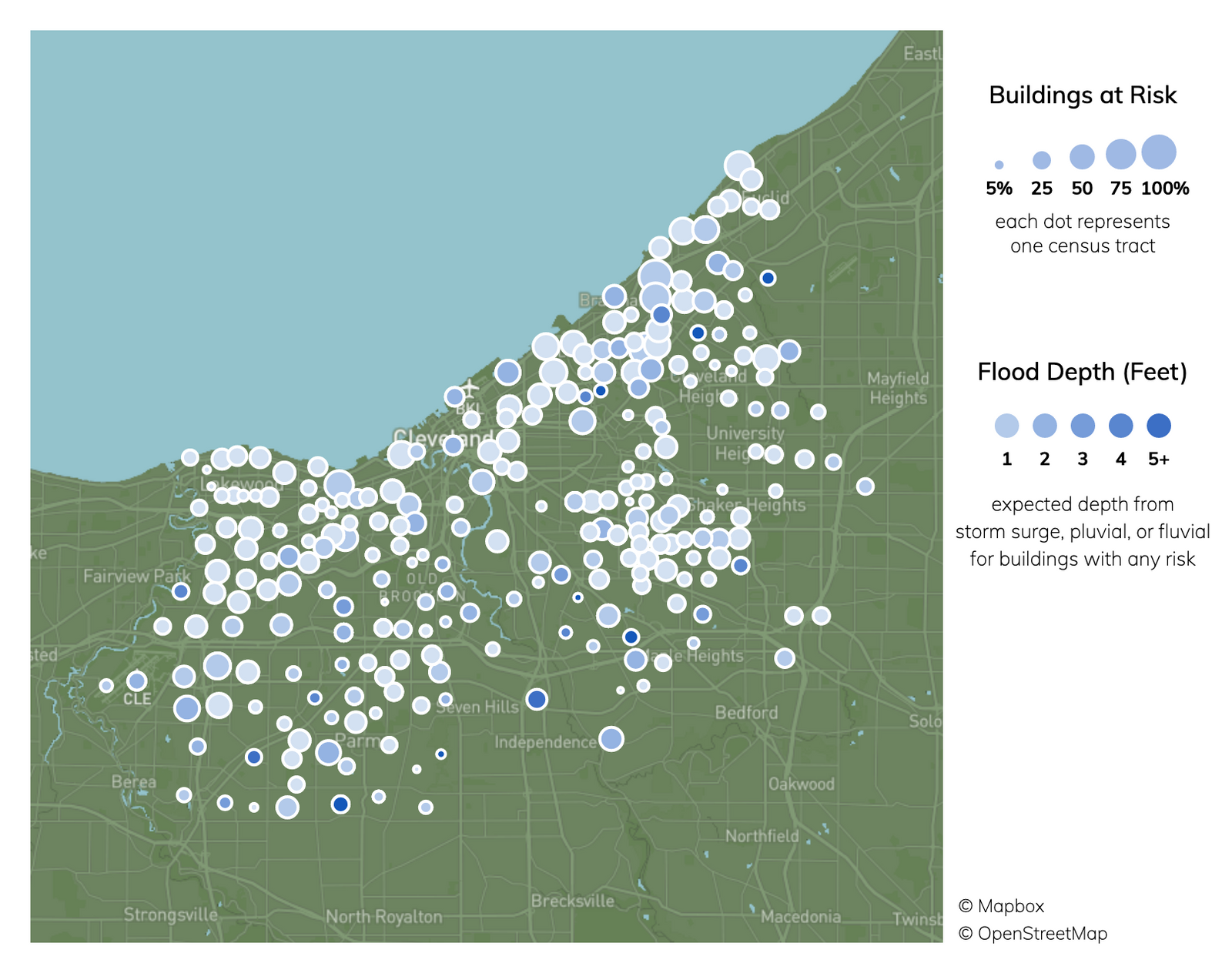 Cleveland, Ohio Climate Change Risks and Hazards: Precipitation, Heat ...