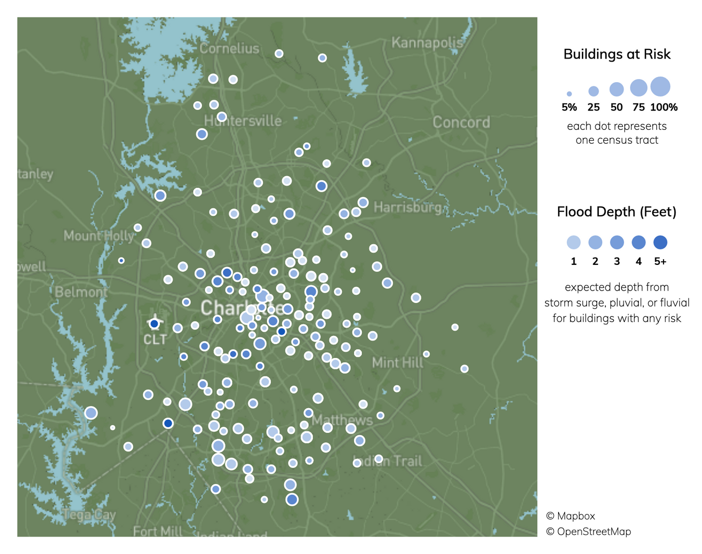 Charlotte, North Carolina Climate Change Risks and Hazards: Heat ...