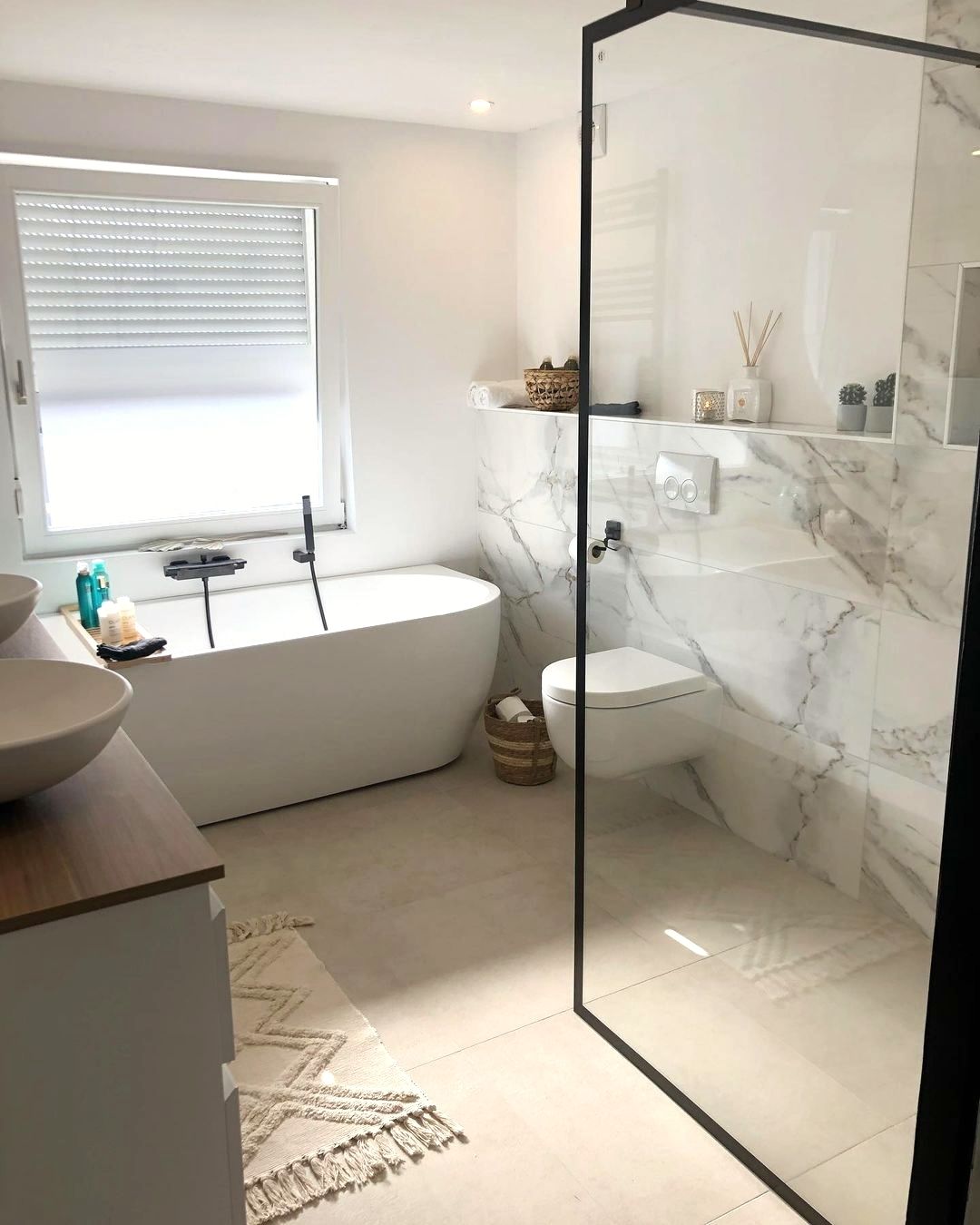 Inloopdouche ideeën voor een kleine badkamer | Kijkbinnen ...