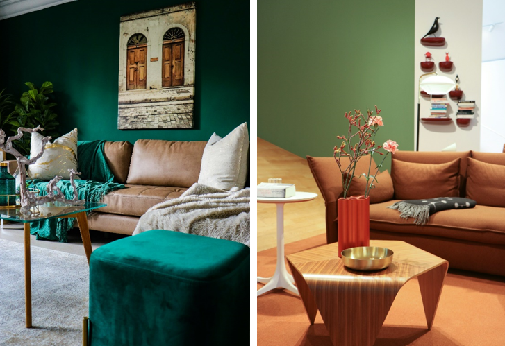 Deze kleuren gaan het best met donkergroen | Kijkbinnen - Binnenkijken ...