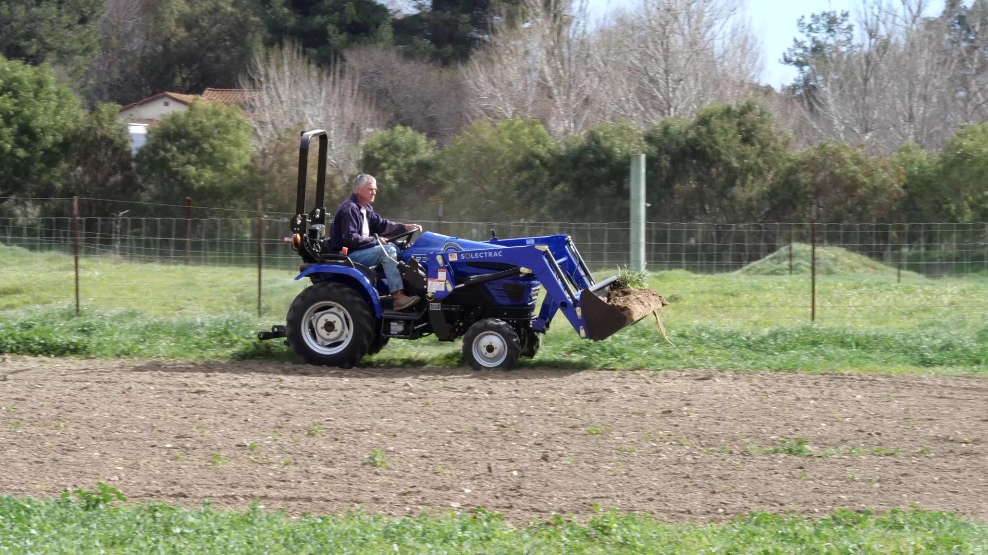 e25G Gear | Solectrac | Compact Electric Tractor