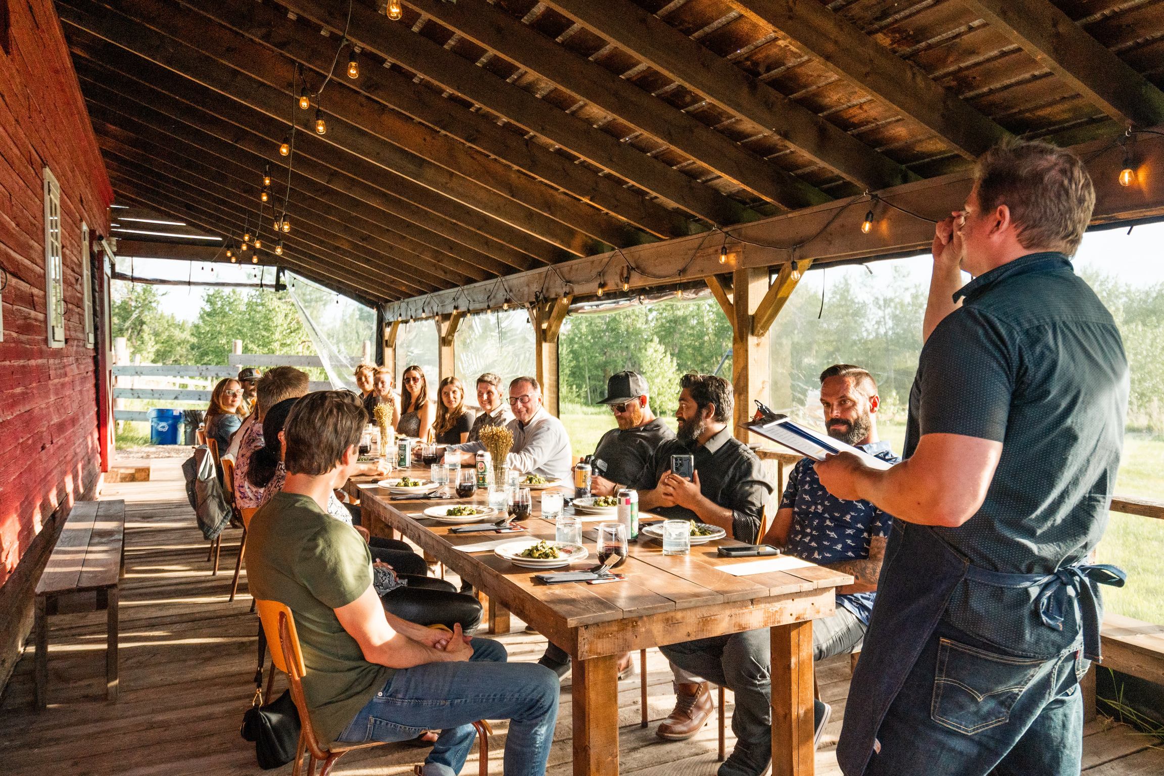 The Old Red Barn: Farm-To-Table Dinners | Canada's Alberta
