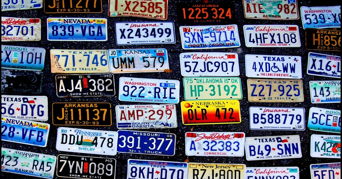 License plates of the world: when designers had a voiceee | Garage Italia