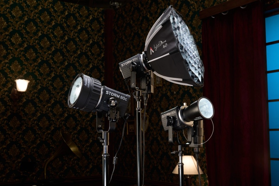 STORM 80c 3-Light Kit | Aputure