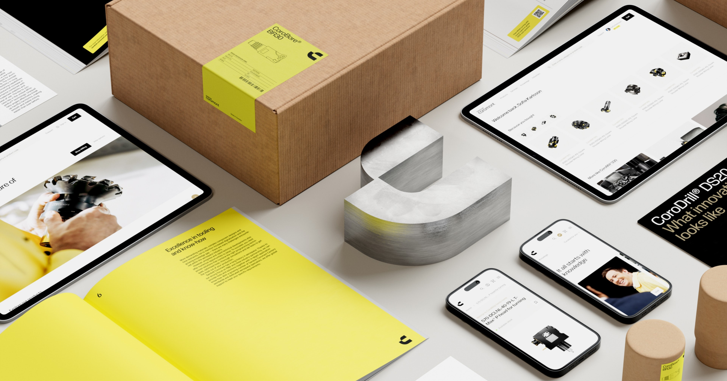 A new brand experience for Sandvik Coromant. | Studio Robert Holmkvist