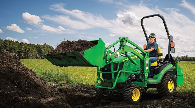 John Deere Introduces Mechanical Self-Leveling Loaders for Compact ...