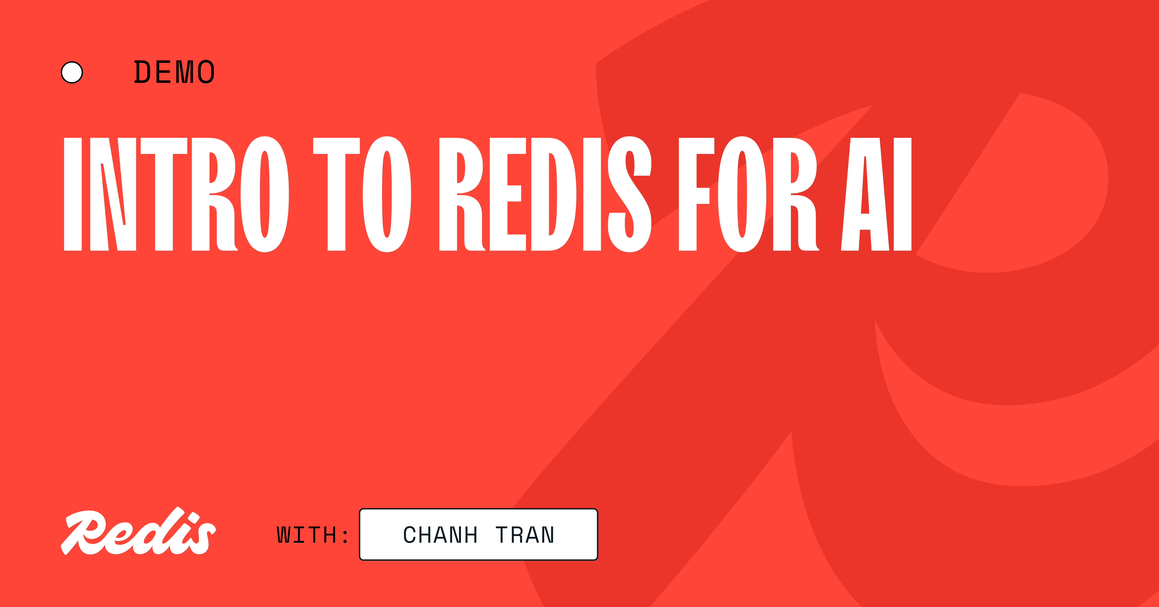 Intro to Redis for AI