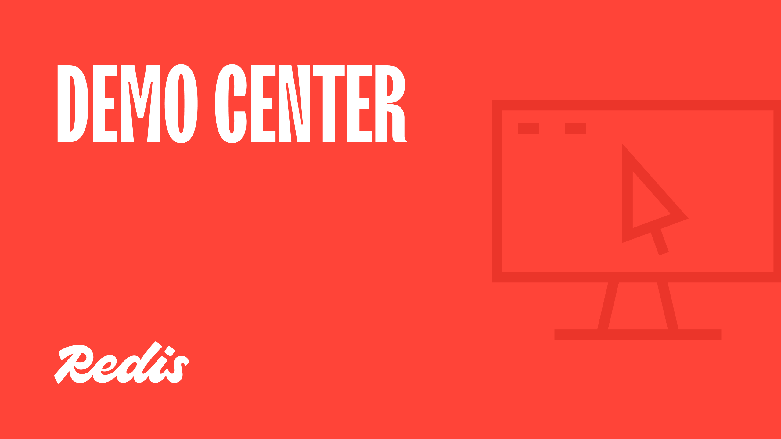 Redis Demo Center