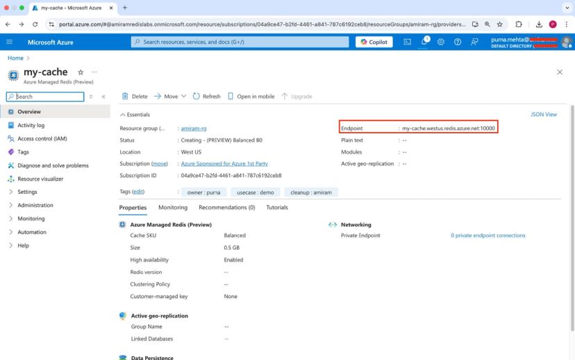 Get started today with Azure Managed Redis | Redis