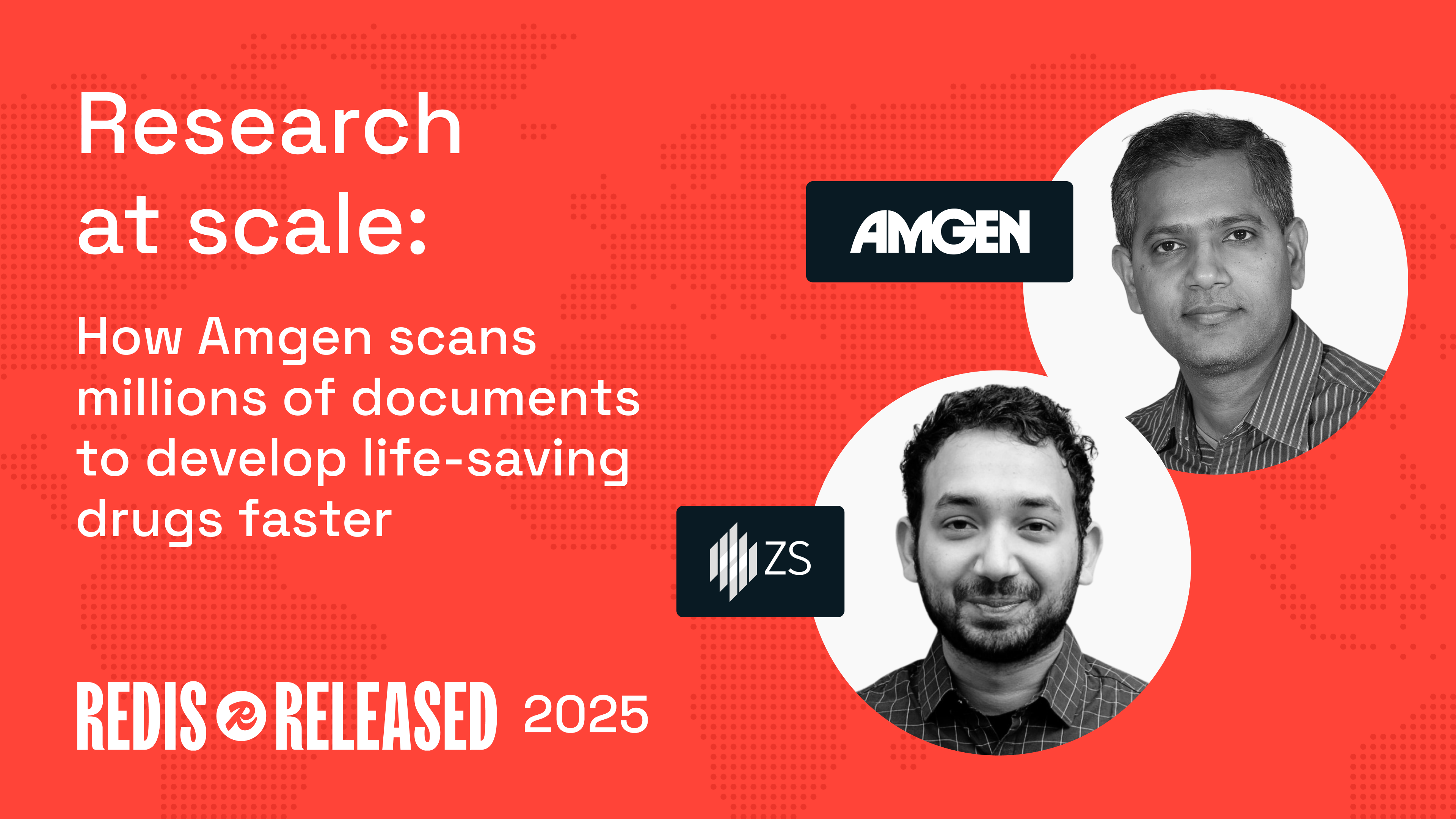 How Amgen scans millions of documents to develop life-saving drugs faster | Redis