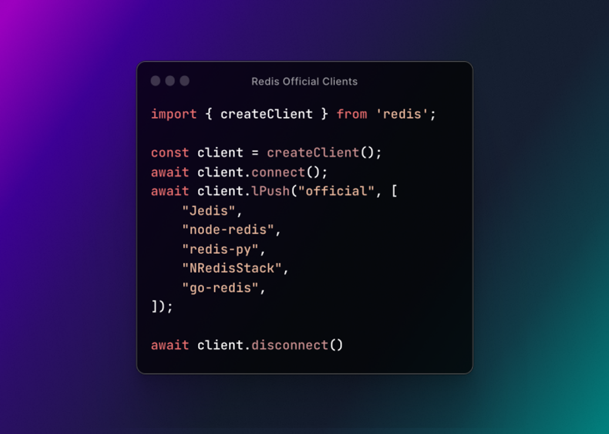 Lettuce Joins Redis’ Official Client Family | Redis