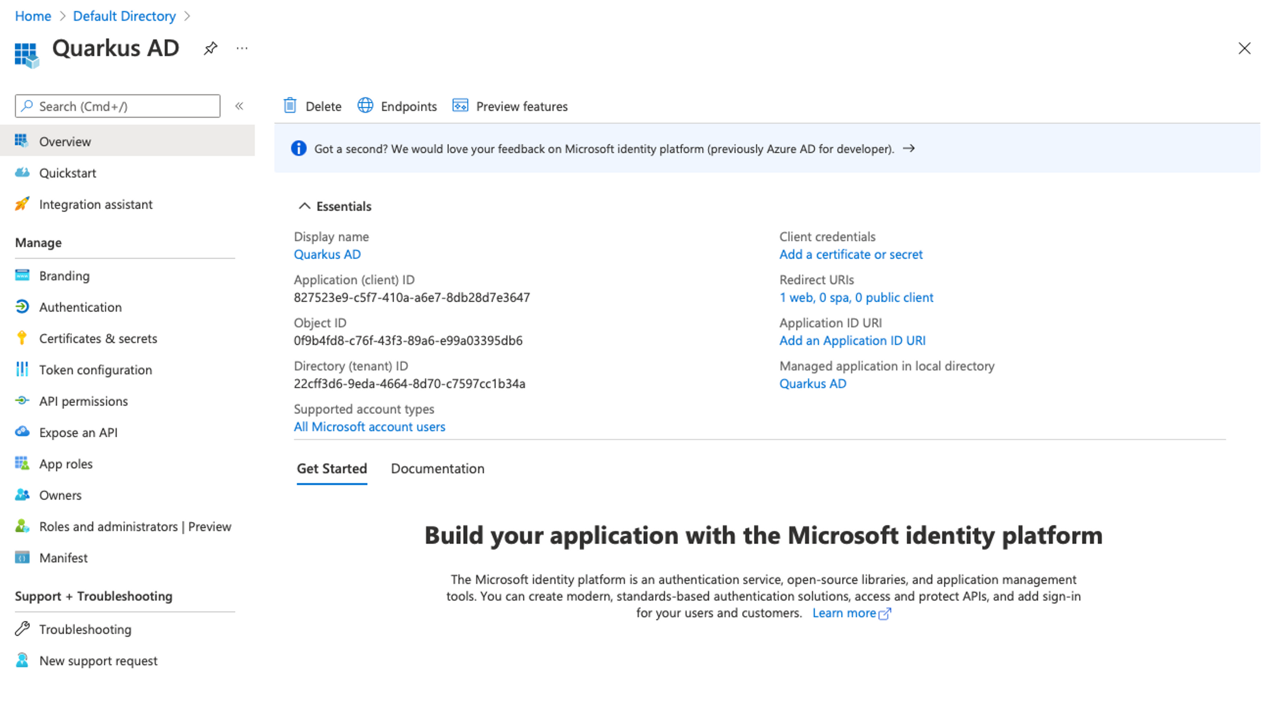 Role-based access control with Quarkus and Microsoft Azure Active ...