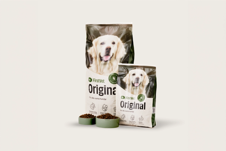 FirstVet Original - extra smakligt foder för kräsna, vuxna hundar ...