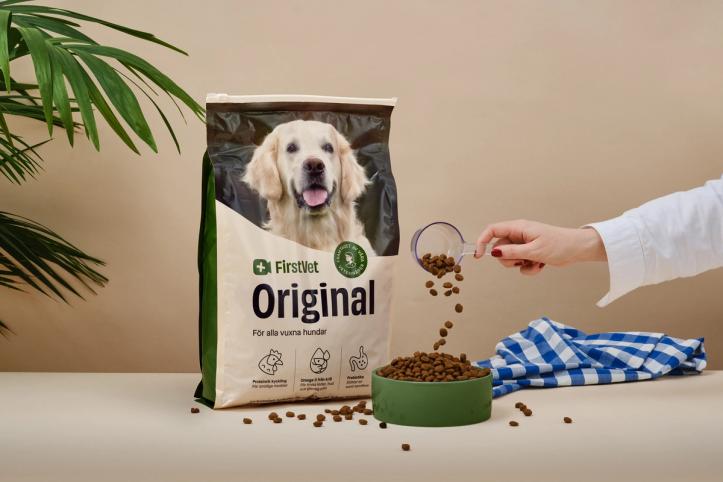 FirstVet Original - extra smakligt foder för kräsna, vuxna hundar ...