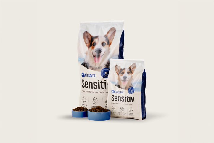 FirstVet Sensitiv - bra hundmat för känsliga magar - FirstVet