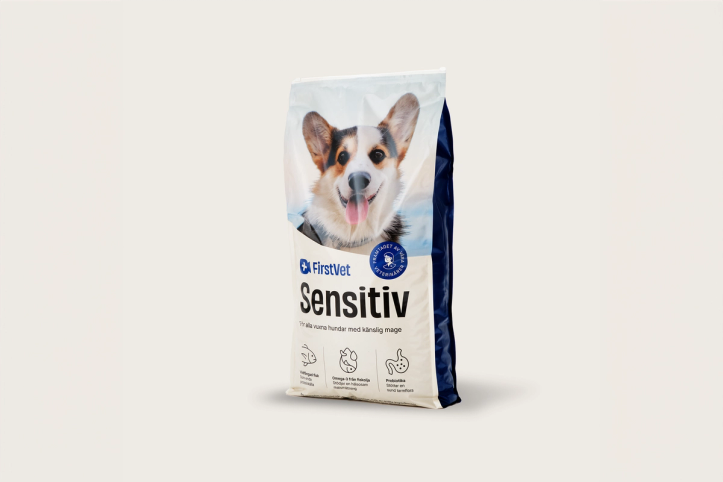 FirstVet Sensitiv - bra hundmat för känsliga magar - FirstVet