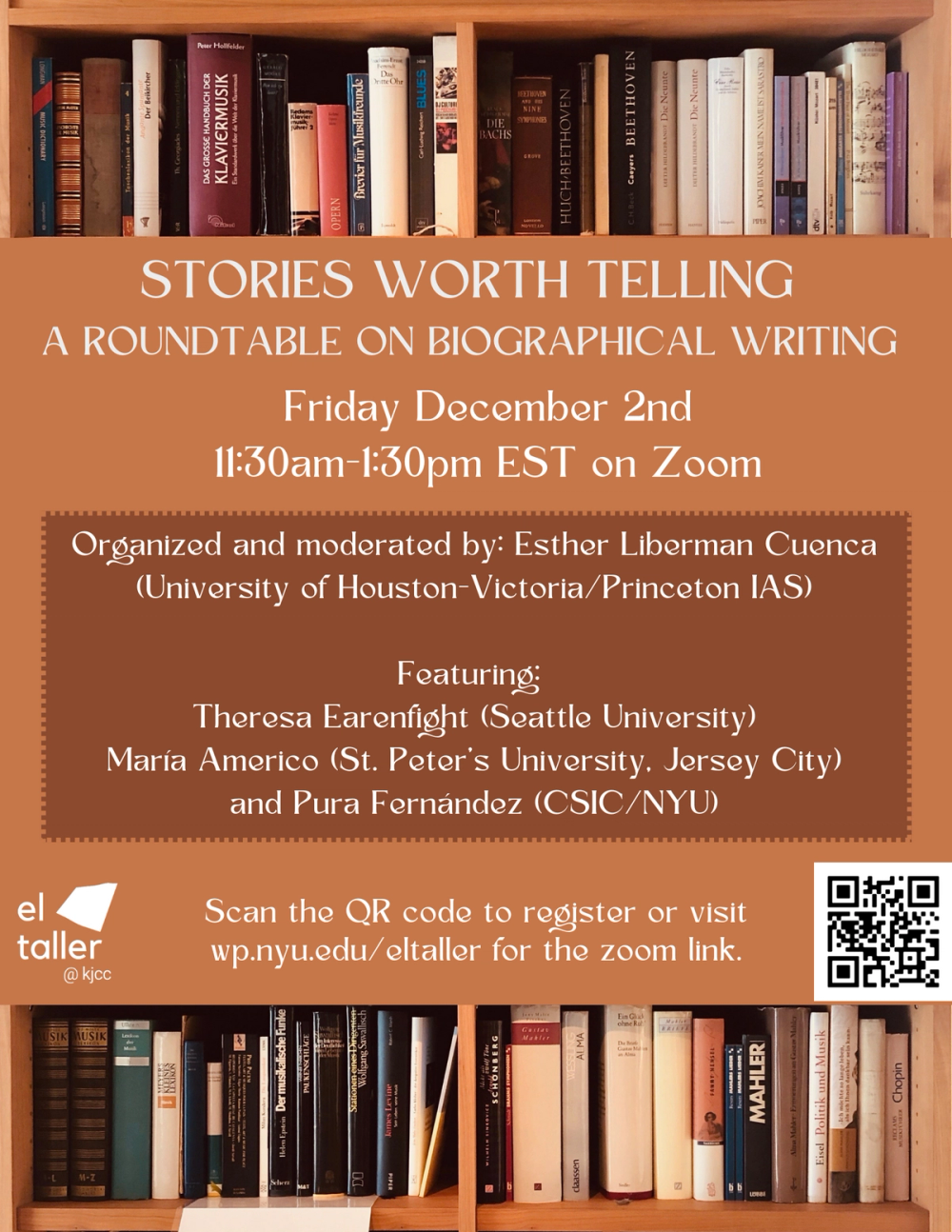 el Taller @KJCC | Stories Worth Telling: A (zoom) Roundtable on ...