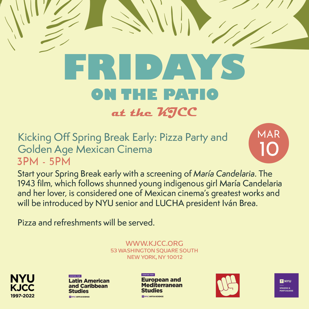 Fridays on the Patio | Kicking Off Spring Break Early: Pizza Party and ...