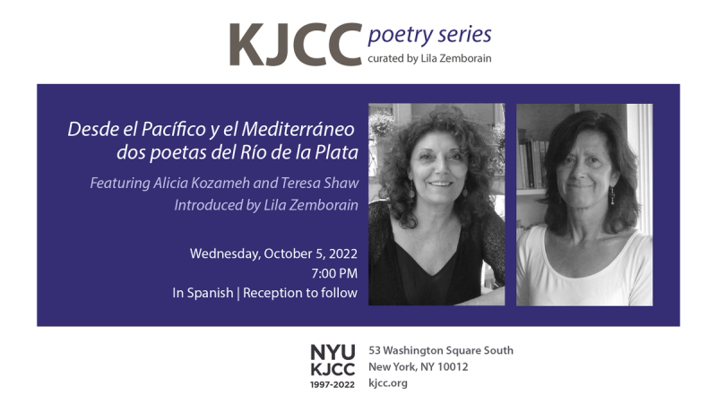 KJCC Poetry Series | Desde el Pacífico y el Mediterráneo dos poetas del ...