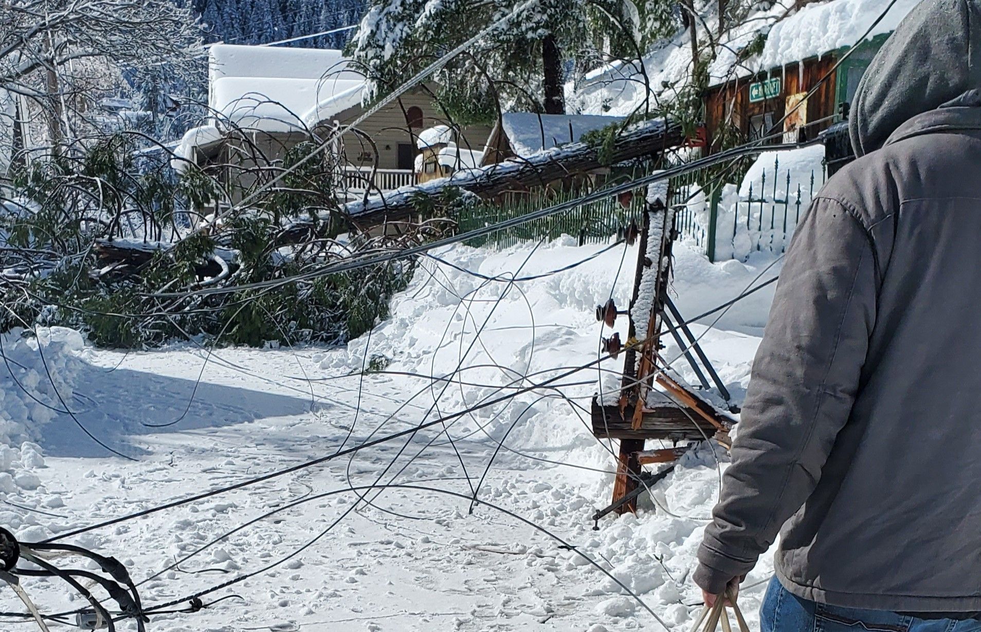 Downieville Slammed Shut by Snow-Induced Power Outage | The Mountain ...