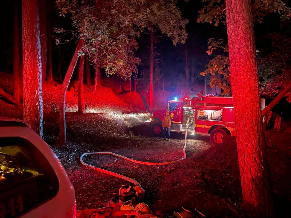 Structure Fire in Pike