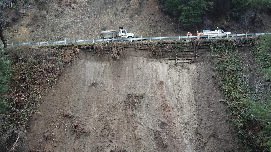 Landslide Strikes on Depot Hill! | The Mountain Messenger