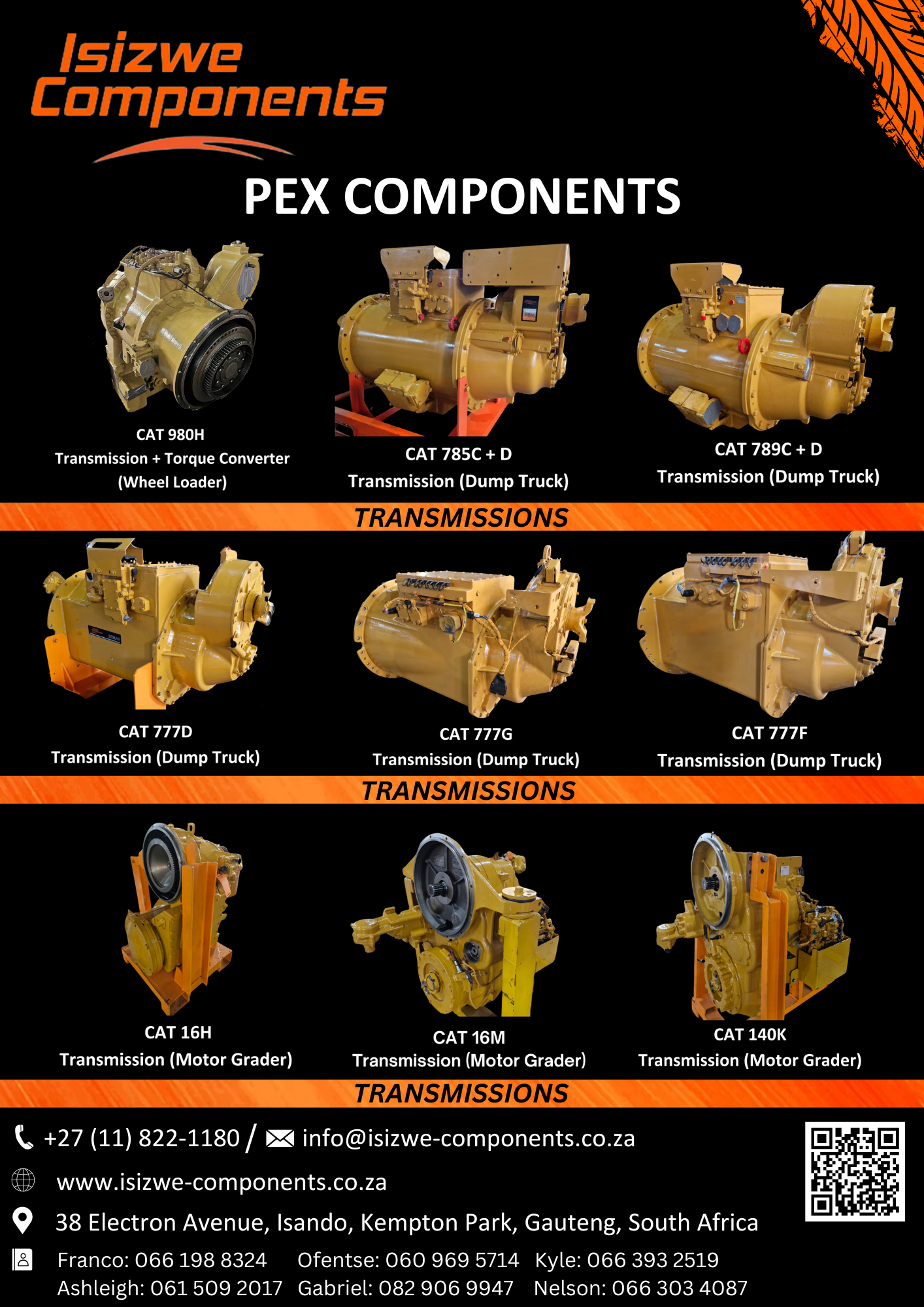 Industrial Machinery Gallery | Isizwe Components