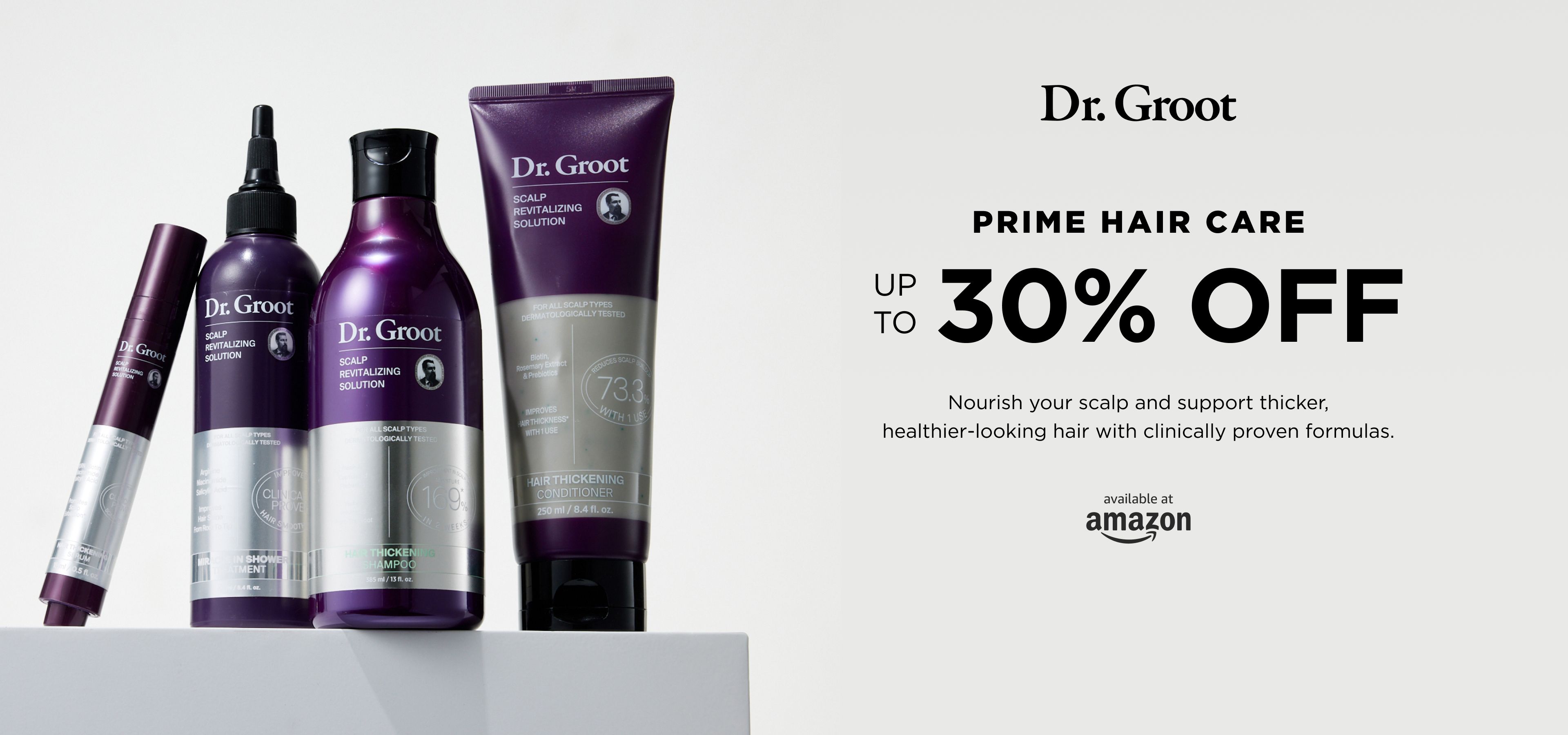 Dr. Groot Amazon Prime Day – Korean Haircare | Gentle, Volumizing Scalp ...