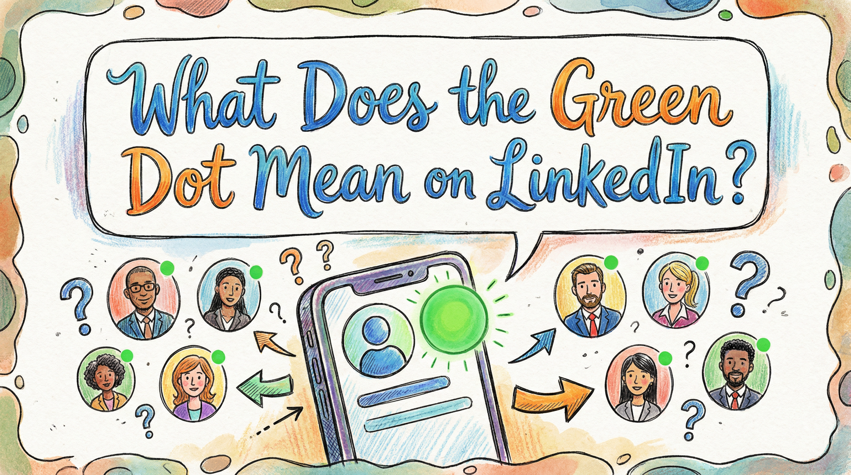 LinkedIn Green Dot: 3 Types Most People Misread