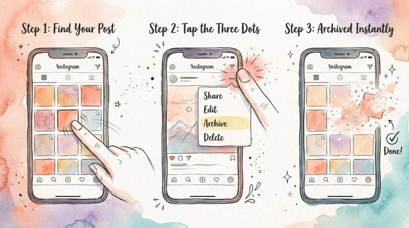 How to Archive Instagram Posts (Nobody Gets Notified)