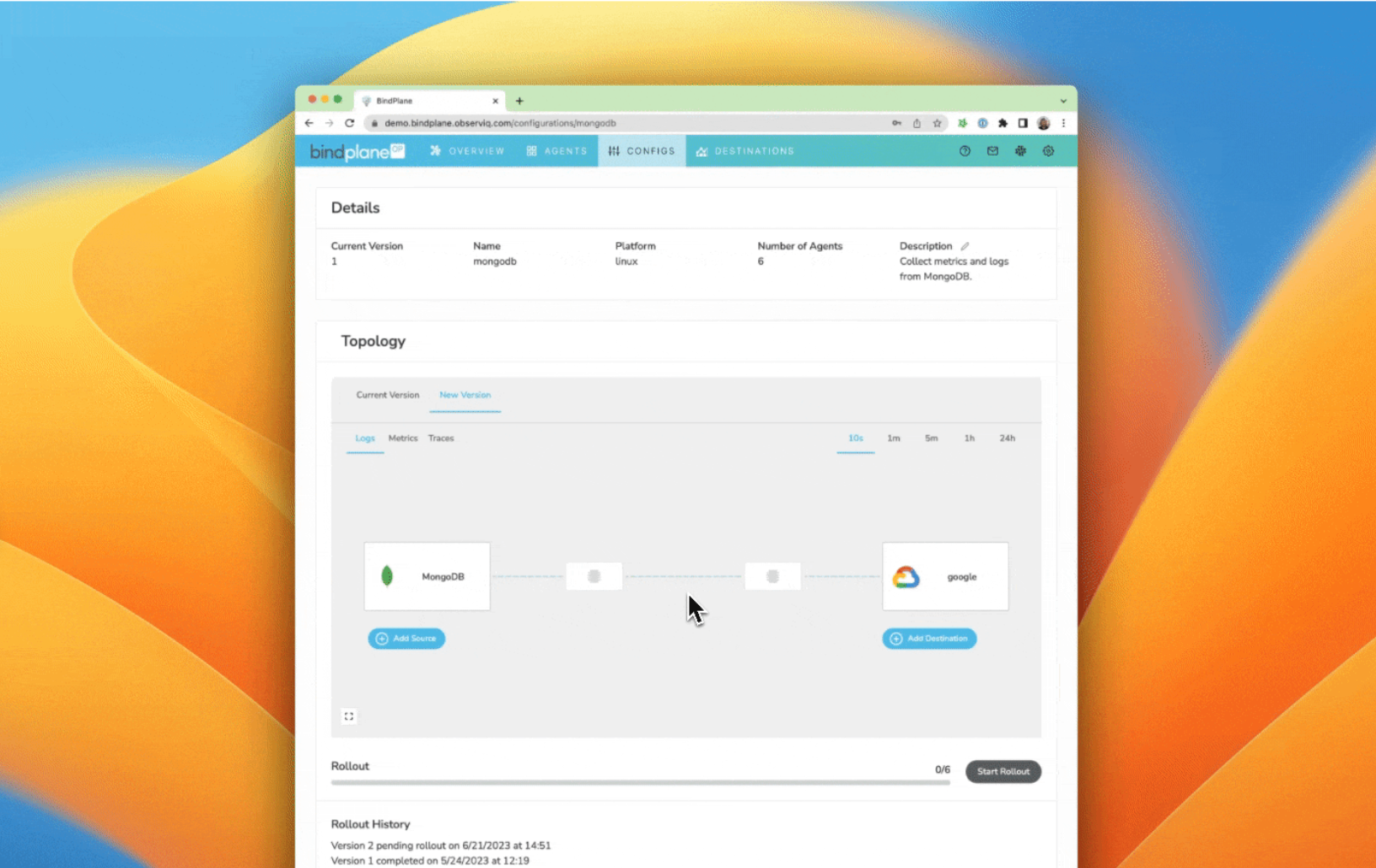 Configuration Management in BindPlane OP | Bindplane