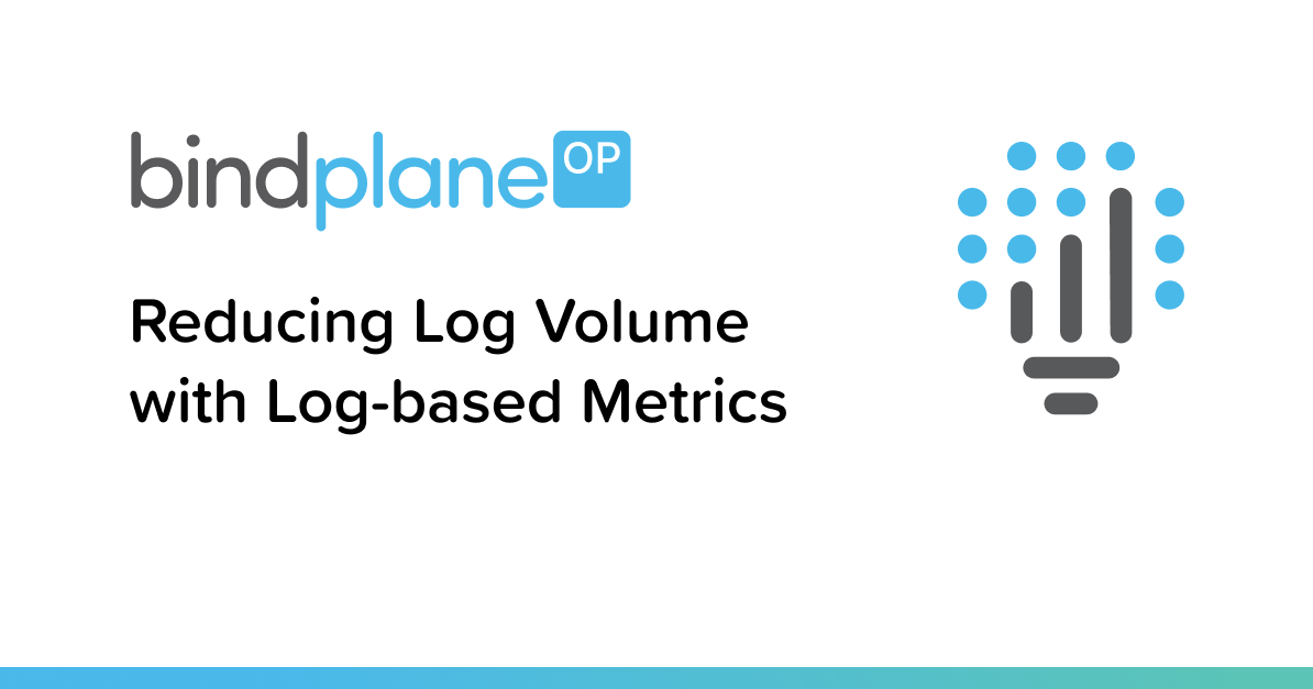 Reducing Log Volume with Log-based Metrics | observIQ Reducing Log Volume with Log-based Metrics | observIQ