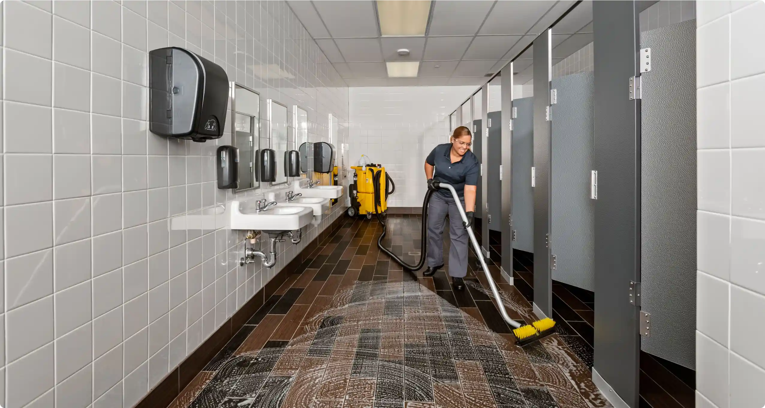 Restroom Cleaning