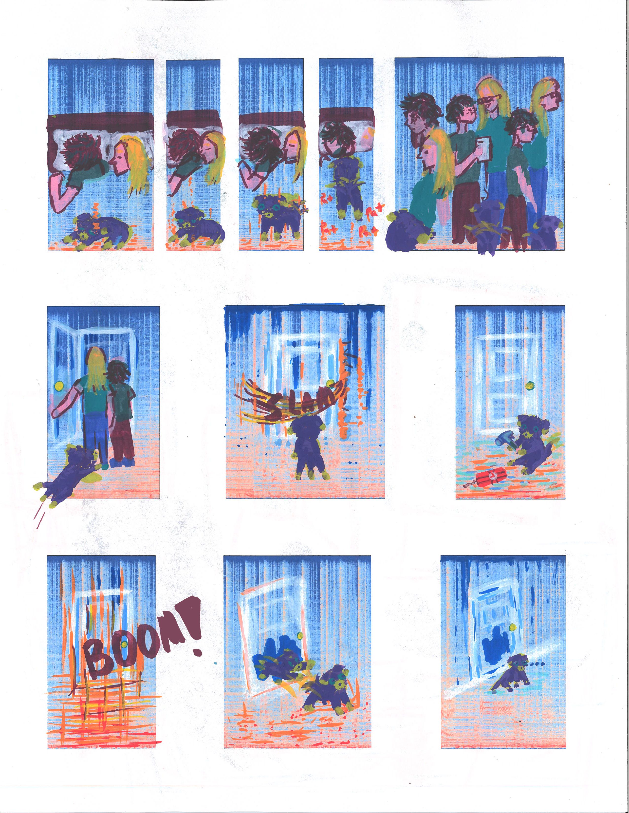 Audio Data Visualization Comic using Matplotlib & Librosa | Orion DiLorenzo