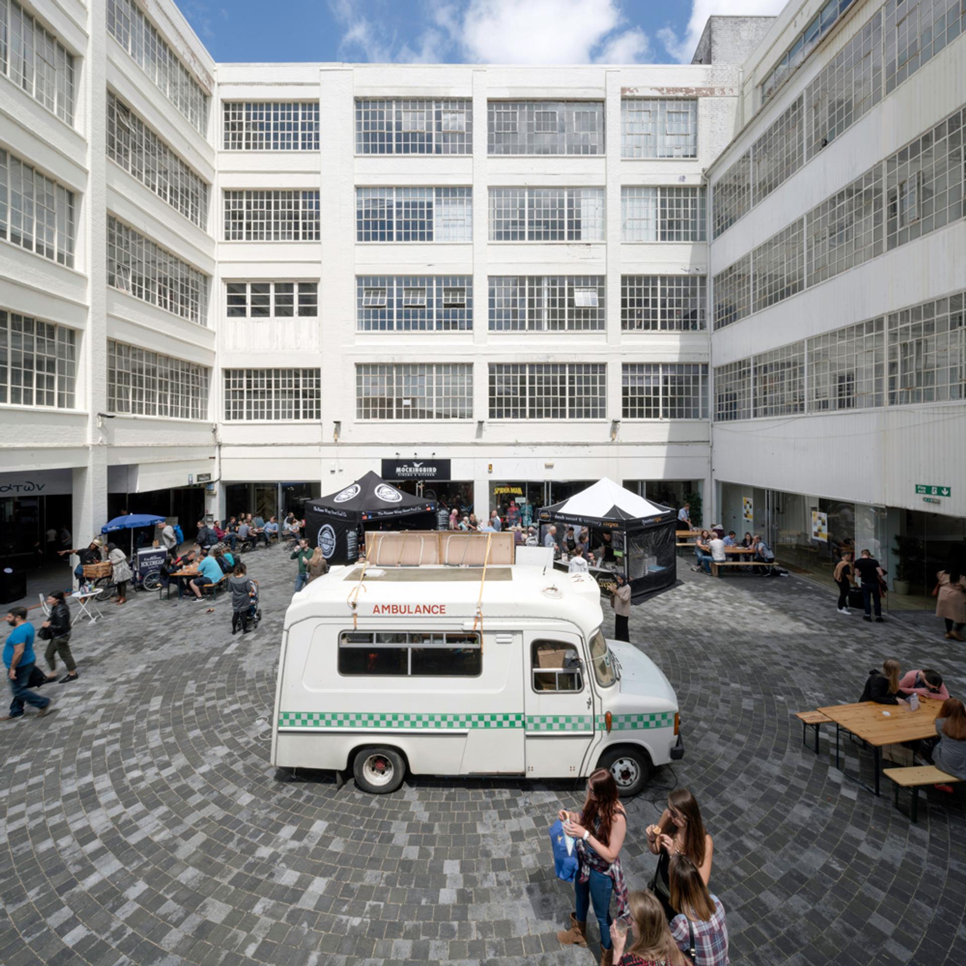 Custard Factory Courtyard | Intervention Architecture