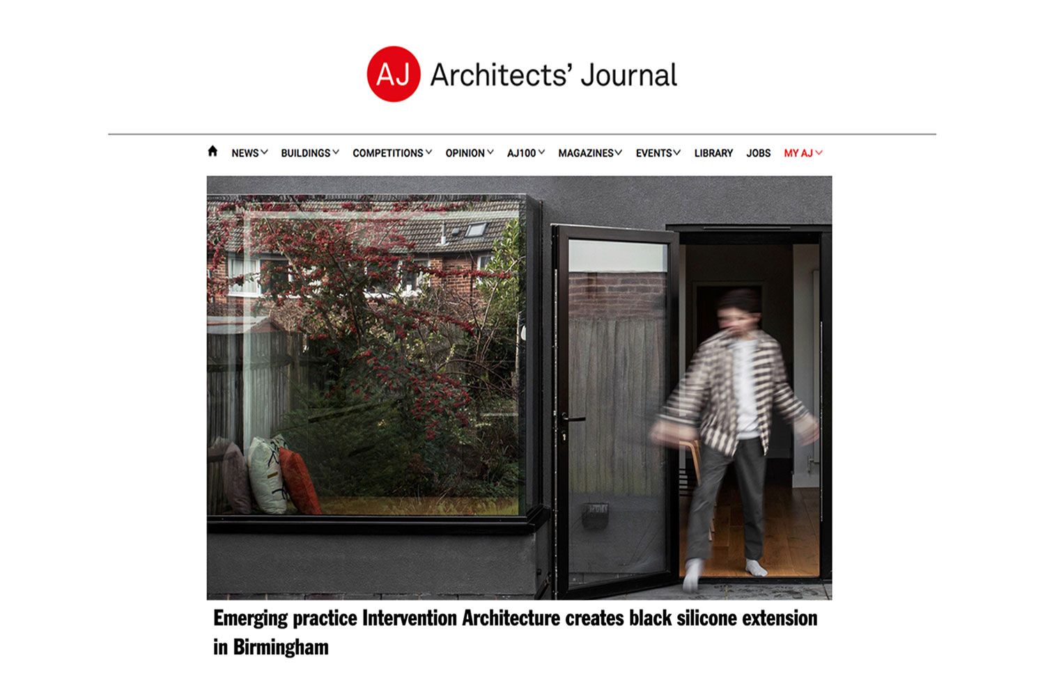 Architects Journal feature | Intervention Architecture